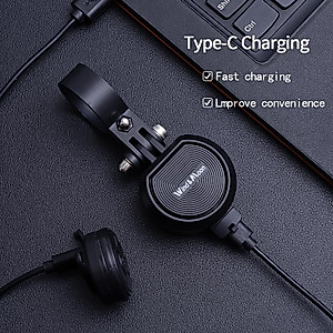 LESOVI Electric Bike Horn with Remote Control Adjustable Volume Bike Alarm for Adult, Bicycle Bell with Long Battery Life,IPX6 Waterproof,for Mountain Bike/Road Bike/Electric Scooter (WT07)