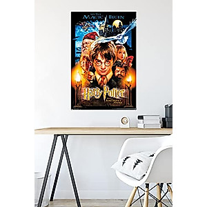 Trends International 24X36 Harry Potter and the Sorcerer's Stone - One Sheet Wall Poster, 24" x 36", Premium Unframed Version