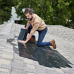 Flex Tape, MAX, 4 in x 25 ft, Black, Original Thick Flexible Rubberized Waterproof Tape - Seal and Patch Leaks, Works Underwater, Indoor Outdoor Projects - Home RV Roof Plumbing and Pool Repairs