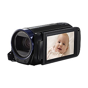 Canon VIXIA HF R600 Full HD Camcorder with 3 inch Touchscreen and 57x Advanced Zoom - Black (Renewed)