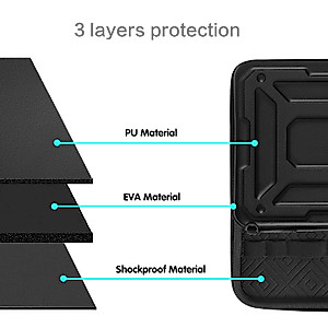 MOSISO Laptop Shoulder Bag Compatible with MacBook Pro 14 inch 2023 2022 2021 Release M3 A2918 A2992 M2 A2779 M1 A2442 Pro/Max Chip, Waterproof Shockproof Carrying Case Bag, Black