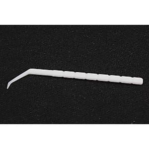 Oral Care Dental Teeth Pick with Angle Plastic Teeth Floss Toothpick with Angle 180 Count (Pack of 1)