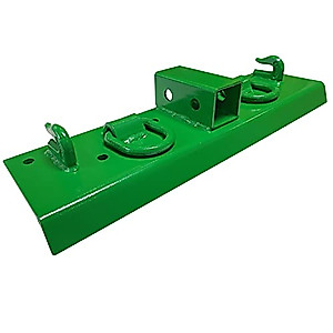 ANISUN John Deere Tractor Bucket Hooks Bolt On Grab Hook Fit for John Deere 1025R 2032R 3320 2520 3020e Loader Bucket Hooks