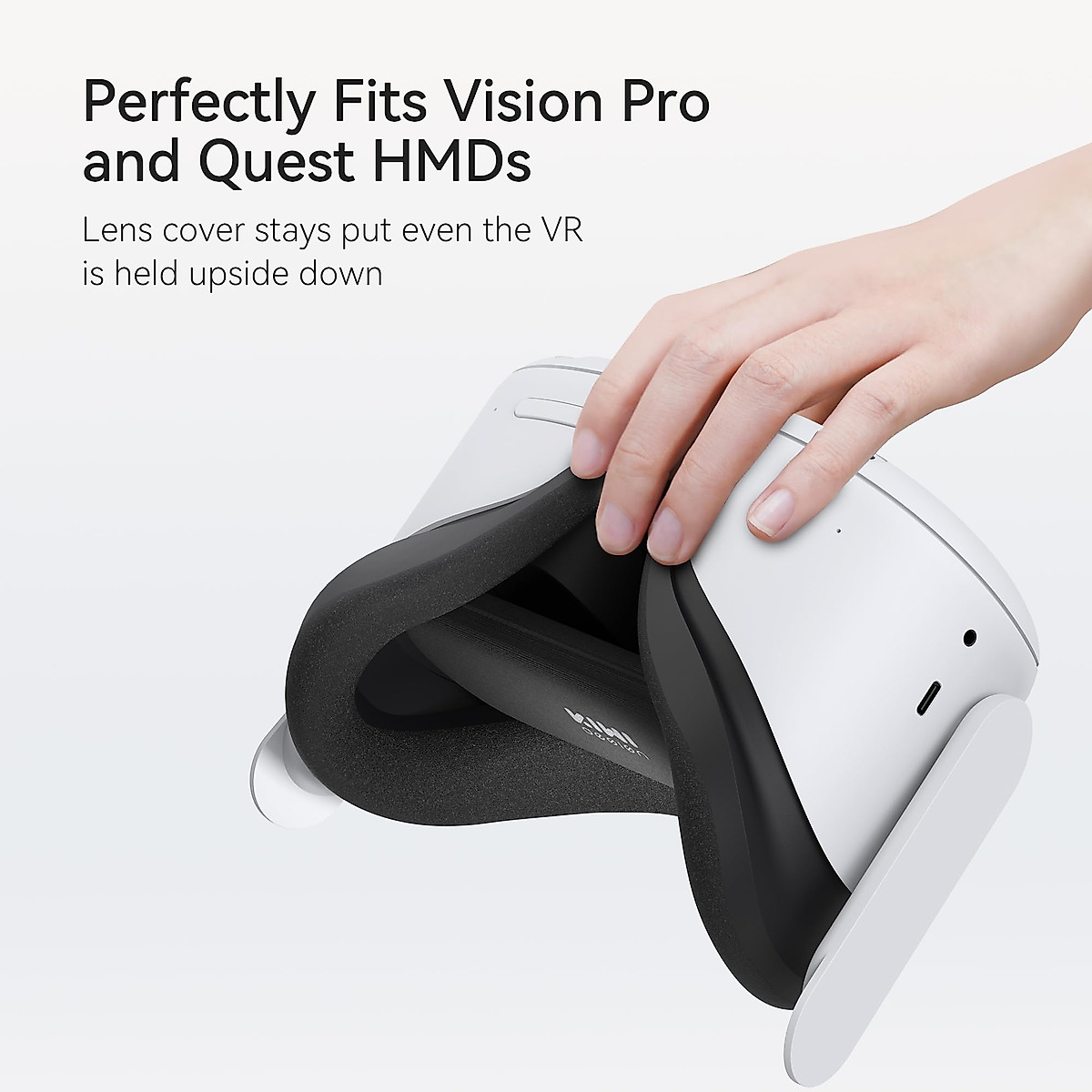 KIWI design Lens Protector Cover Compatible with Vision Pro, Quest 3/2/1, Rift S, Valve Index, Pico 4 and HP Reverb G2, Protects Lens from Sunlight, Scratches and Dust