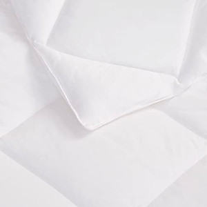 Sleep Philosophy Thinsulate Fibers 3M Scotchgard Moisture Wicking Down Alternative Comforter with 300TC Cotton Sateen Cover, King, White
