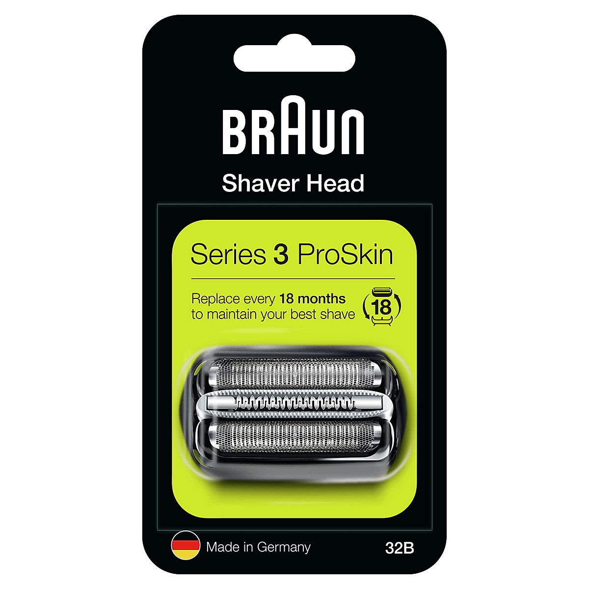 Braun Series 3 Shaver Cassette Black 32B