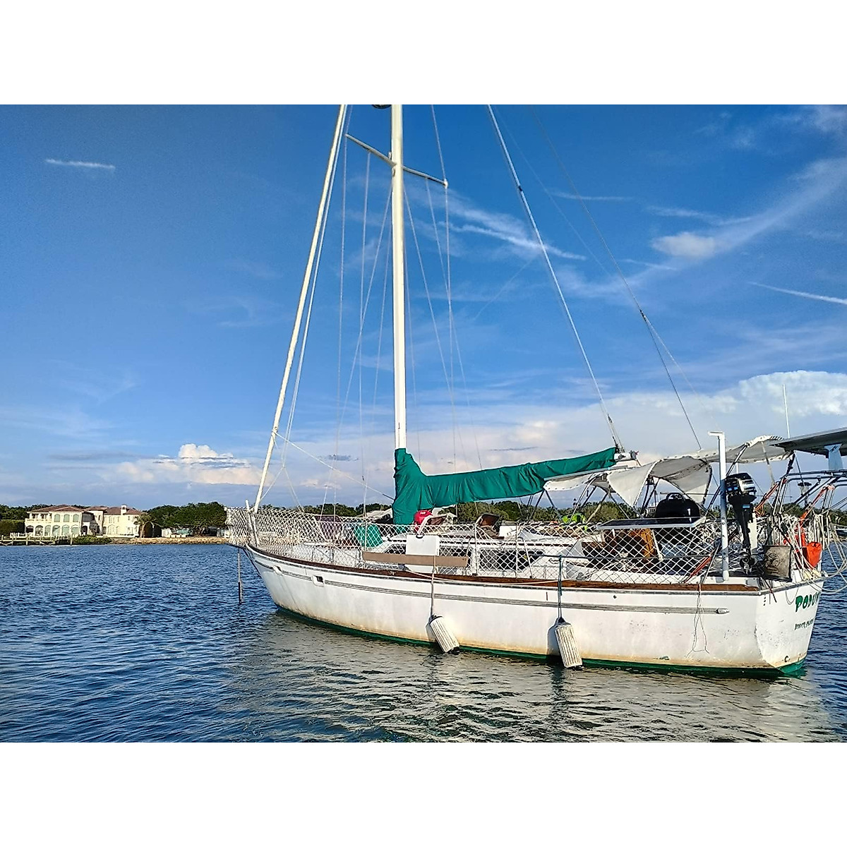 Salty Reef Marine Hardware - Safety Boat Lifeline Netting (20)