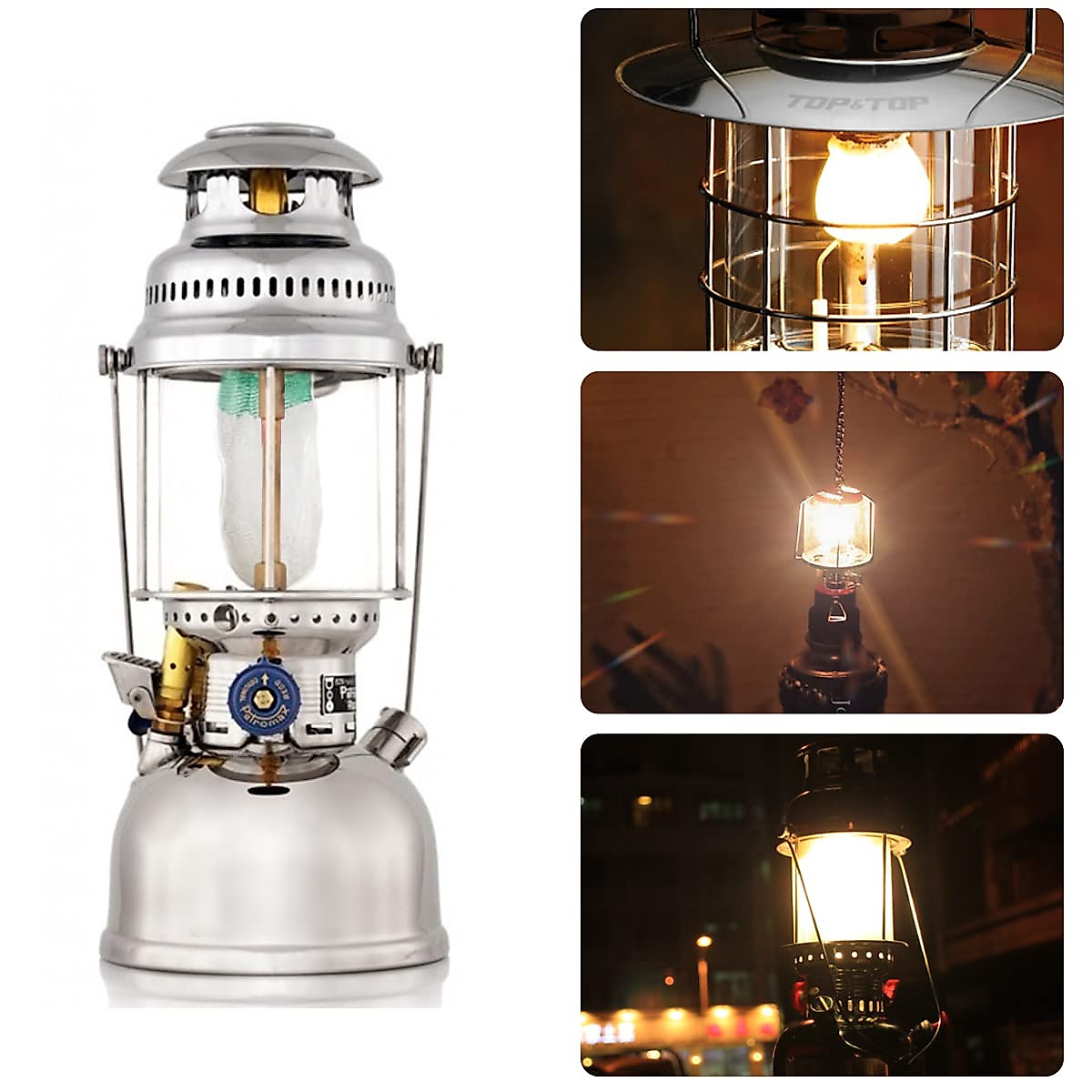 Fantasyon 20 Pcs Propane Lantern Mantles Lantern Mantles Gas Lamp Mantles Gas Lantern Mantles Propane Light Mantle U Shape Mantles Gas Lantern Covers Mantles for Outdoor Camping Lantern