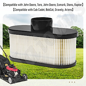 11029-0031 Air Filter Assembly Compatible With Kawasaki 99999-0384, FR651, FR691, FR730, FS481, FS541, FS600, FS651, FS691, FS730 Includes Air Filter 11013-0752 & Pre Filter 11013-7046 (1 Pack)