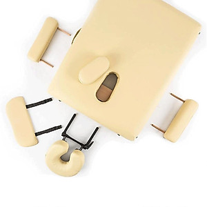 ALUKAP Foldable Chair 185X70cm Folding Beauty Bed Professional Portable Spa Massage Tables Foldable with Bag Salon Furniture Wooden