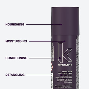 KEVIN.MURPHY YOUNG.AGAIN Dry Conditioner - Adds Moisture to Dry Hair - For Dry & Coloured Hair - Hair Care Spray - Detangling Dry Conditioner - 100 mL / 3.4 fl oz