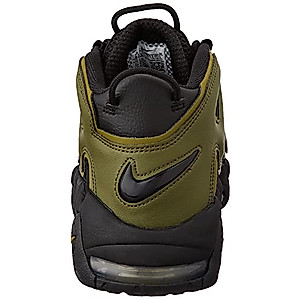 Nike mens Air More Uptempo 96 Basketball Trainers Cj6129 Shoes, Black/Rough Green-pilgrim-blac, 11