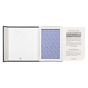 Moleskine Limited Edition Velvet Notebook, Hard Cover, Large (6" x 9"), Ruled/Lined, Iris Purple, 240 Pages