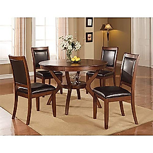 Coaster Nelms Casual Deep Brown Dining Chair