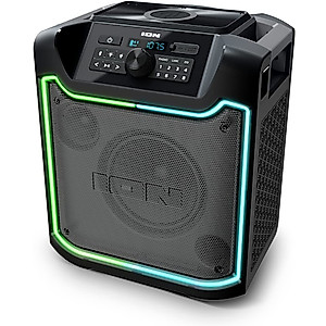 ION Trailblazer - High-Power All-Weather Rechargeable Bluetooth Speaker with Qi Wireless Charging