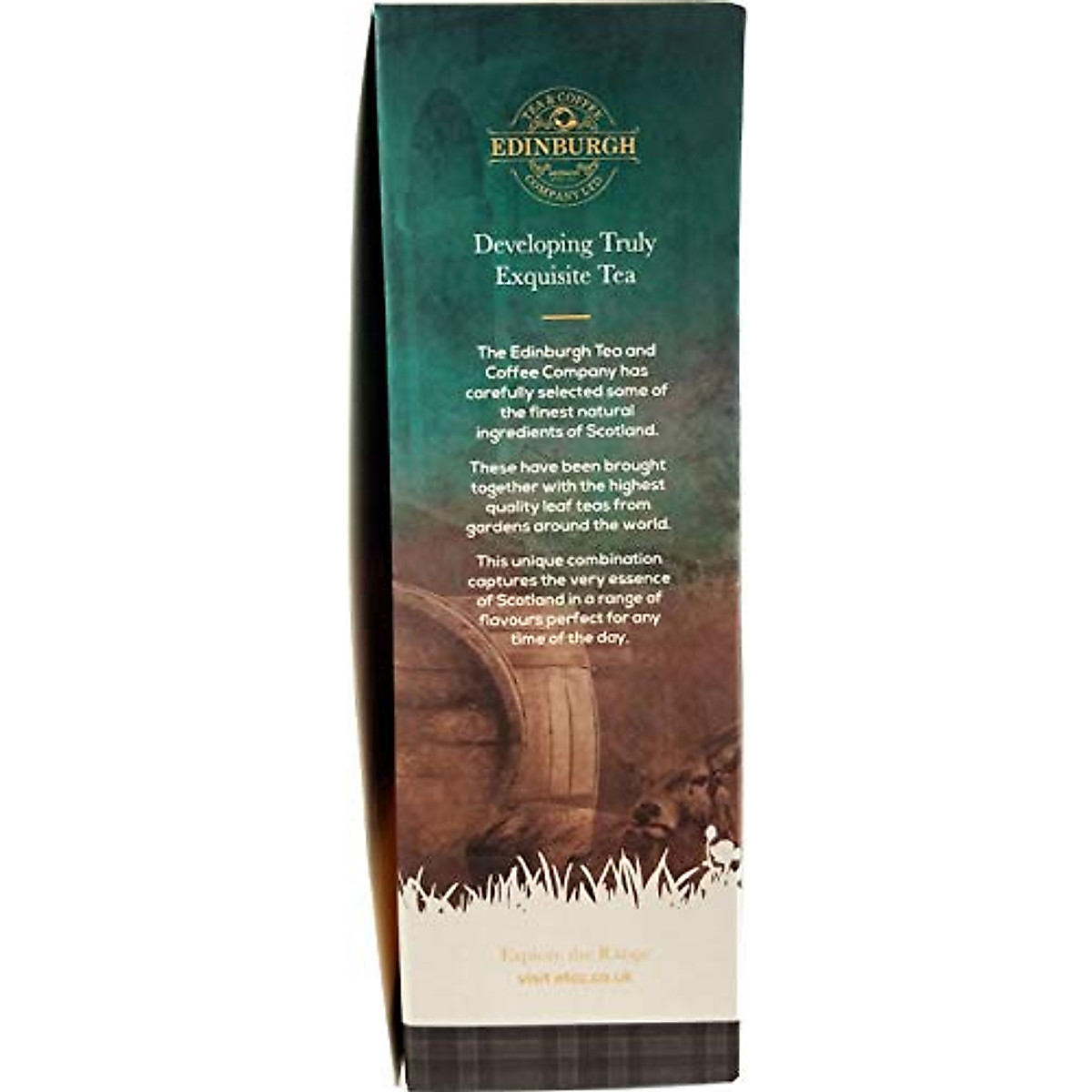 Edinburgh Tea & Coffee Company, The Scottish Collection 4-Flavor Variety Pack, 40-Count Tea Sachets