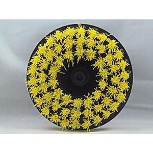 S.M. Arnold 83-062 Cordless Drill Brush - Medium Duty (Yellow Bristle)