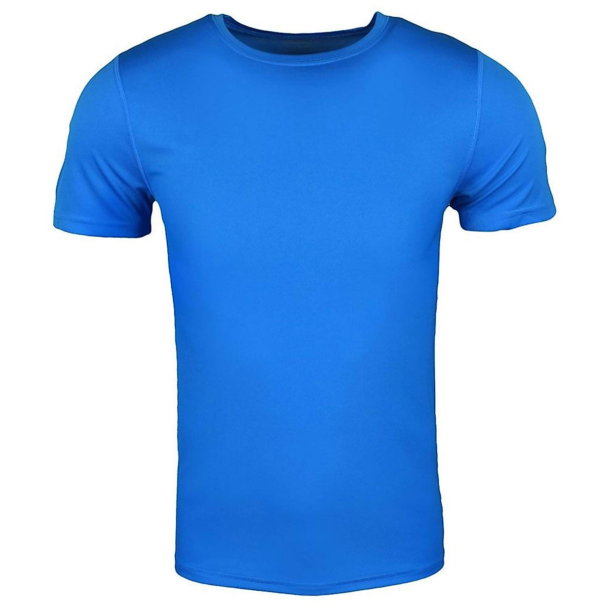Reebok Mens Performance Base Layer Basic T-Shirt, Blue, Small