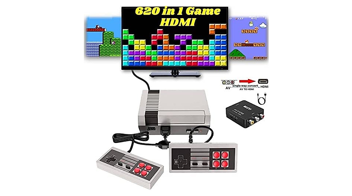 Retro Game Console with 620 Classic Games & HDMI Output | AKARSOLY