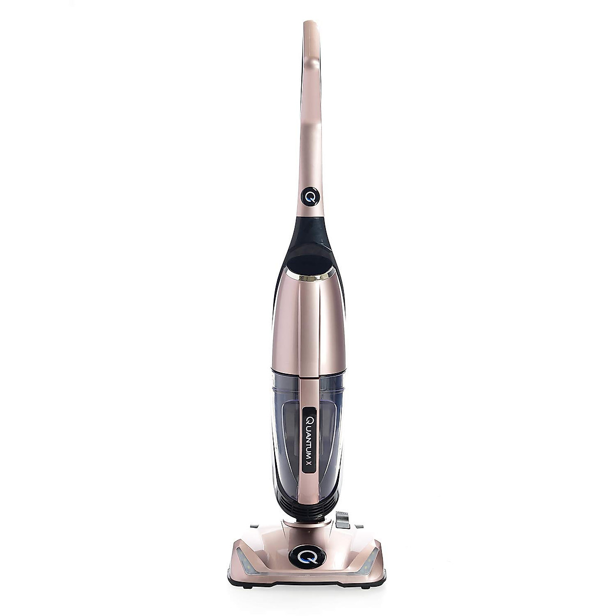 Quantum X Upright Water Vacuum Cleaner - No Filters, Telescopic Body, Pet Vacuum Cleaner and Picks Up Wet Spills, Unique Technology (Rose Gold) (Renewed)