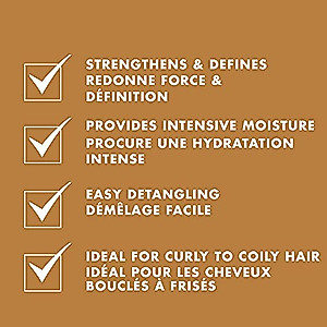 Nexxus Curl DefineCurl Define Moisturizing Conditioner For Curly and Coily Hair with Marula Oil Hair Conditioner for Strengthening and Moisturizing Curls 13.5 oz