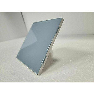 Blue Waterfall 4 in Ceramic Tile 4.25 inch Shower Bathroom Kitchen Backsplash Daltile Color 0169 4x4 Subway Square 10 Piece Box