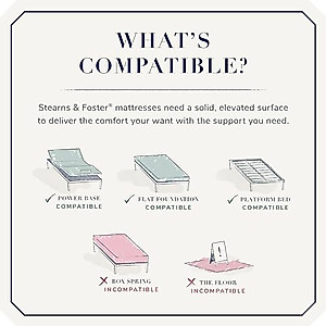 Stearns & Foster Studio Medium Tight Top Mattress, Queen
