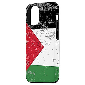 iPhone 13 Pro Vintage Free Palestine Flag Retro Support Gaza Peace Arabic Case