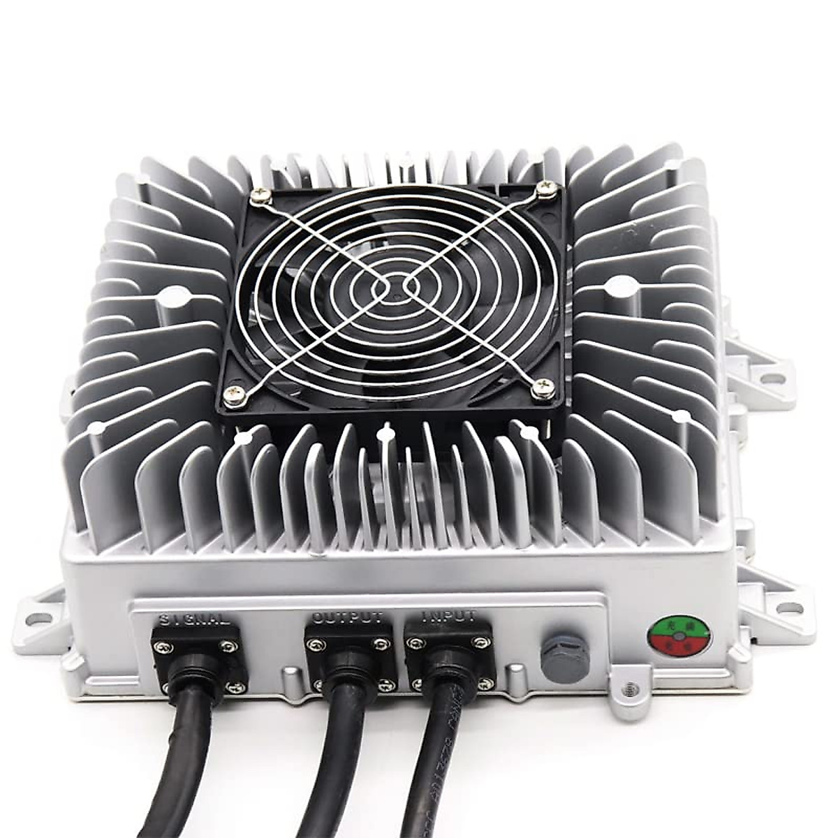 3.3KW OBC On Board battery charger 48V 72V 84V 96V 144V 312V for LiFePO4 NMC LTO Lead Acid Battery for EV Electric Golfcar Boat Forklifts (SMHC3-7240A)