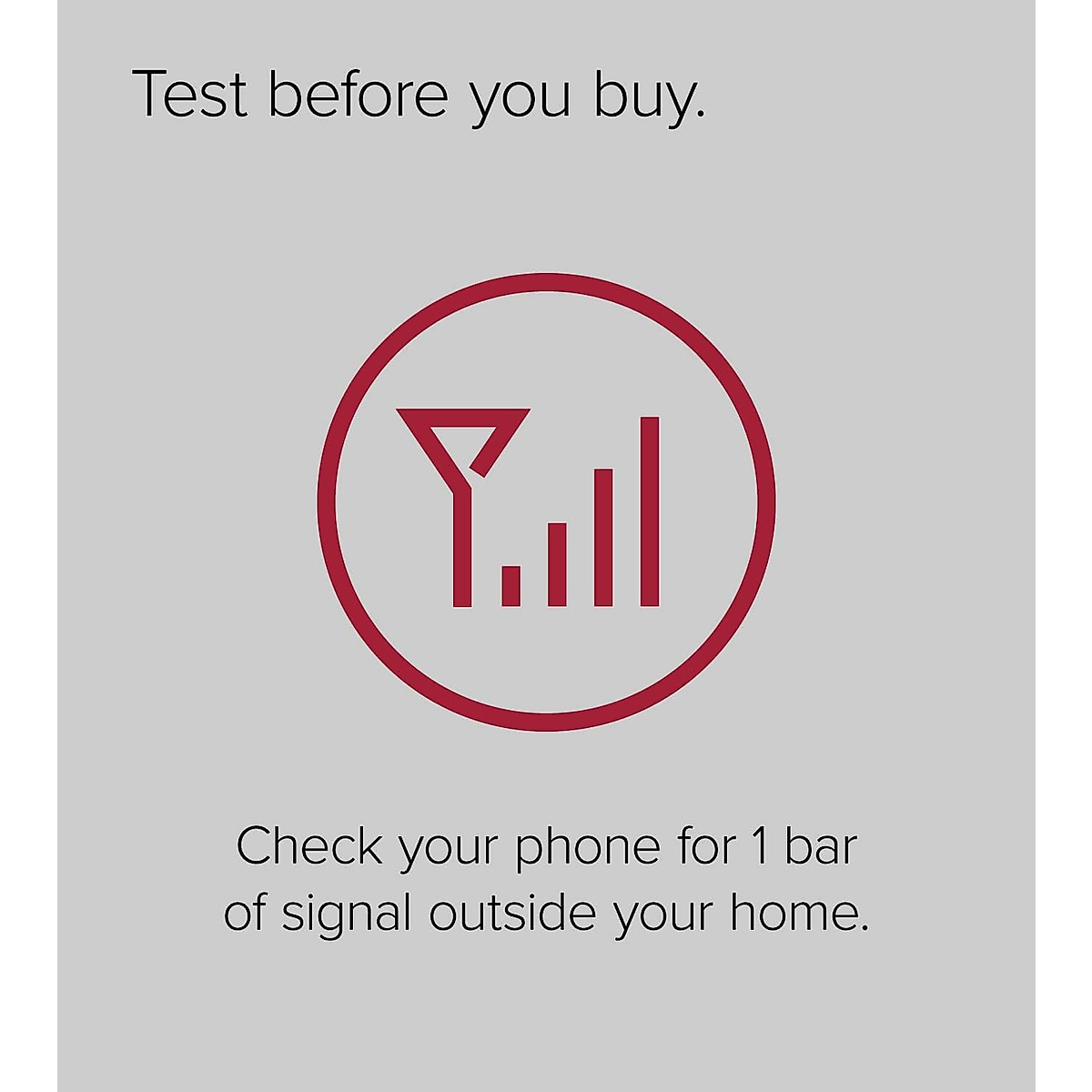 weBoost Home Studio Lite - Cell Phone Signal Booster for Verizon and AT&T only | Boosts 5G, 4G LTE up to 1,500 sq. ft | Made in the U.S. | FCC Approved (model 471101)