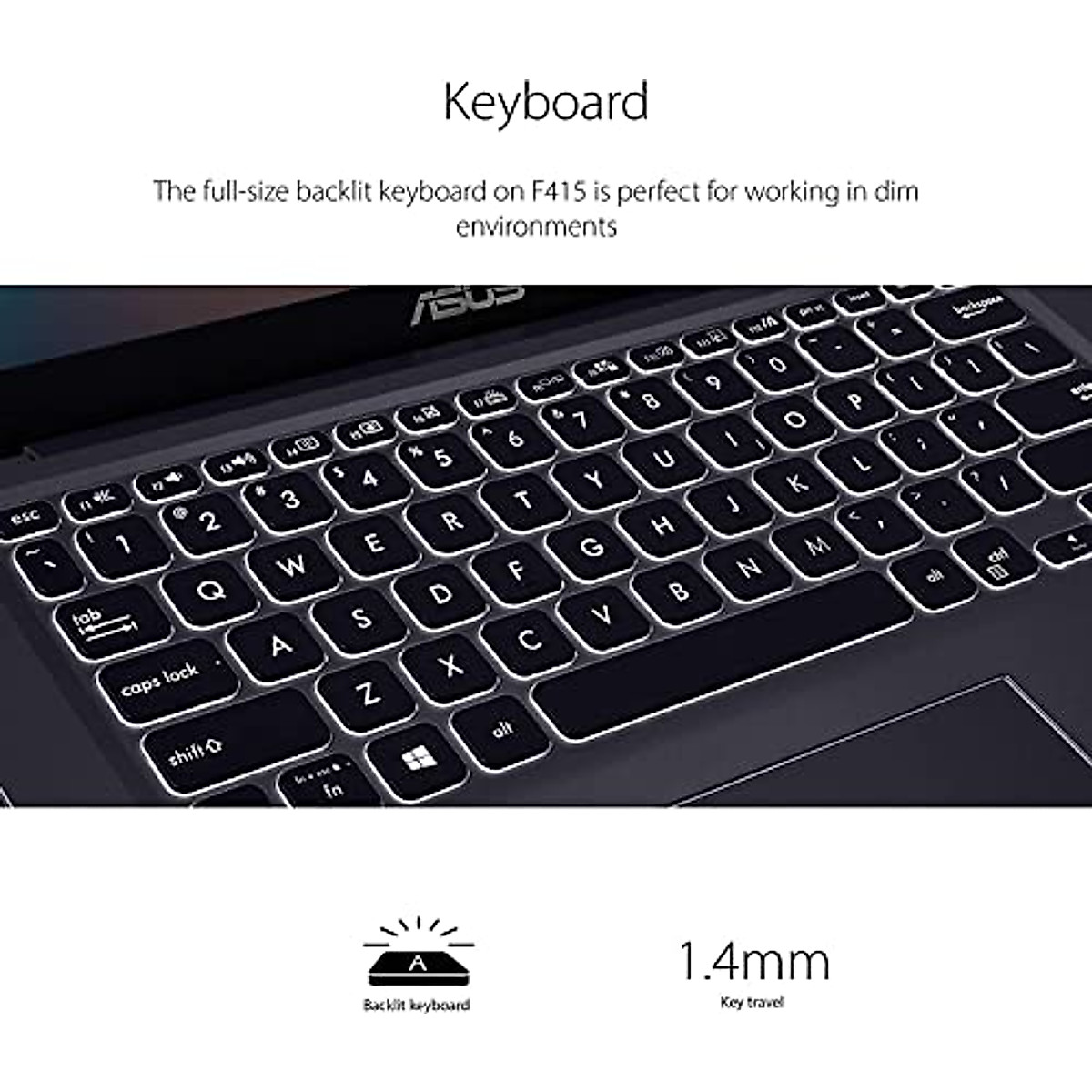 ASUS VivoBook Thin and Light Laptop 2022 | 14" FHD IPS Intel Core i3-1115G4 | 8GB DDR4 256GB NVMe SSD | Slate Grey HDMI USB-C Backlit Keyboard with FP Reader | Windows 11 Pro w/TLG 32GB USB