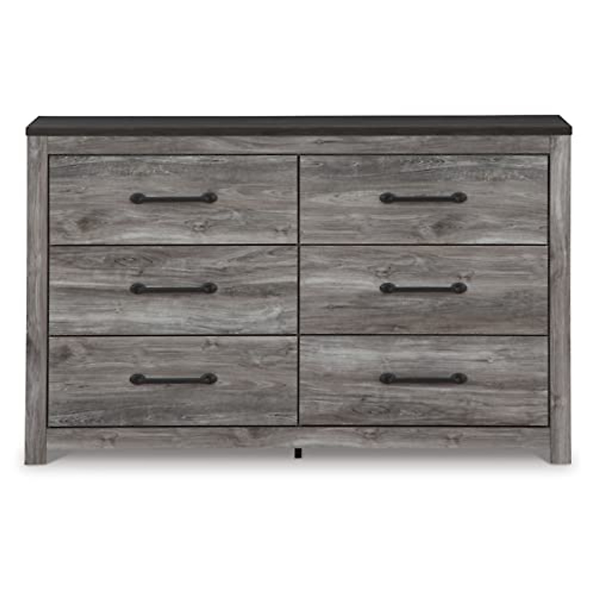 Signature Design by Ashley Bronyan Contemporary 6 Drawer Dresser, Gray