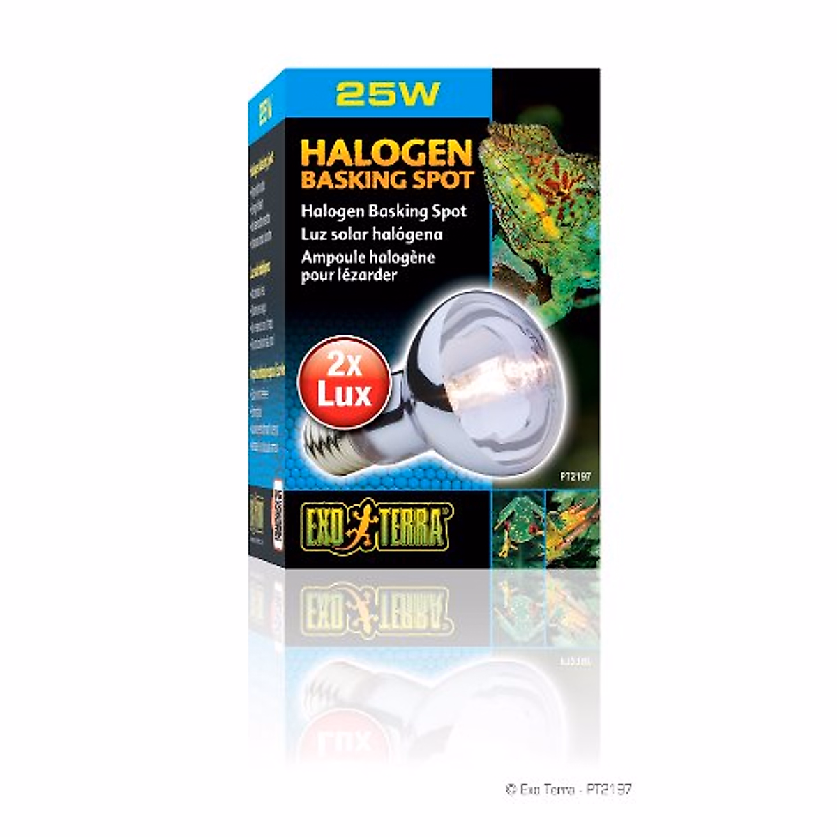 Exo Terra Sun Glo Daylight Halogen Lamp, 25-Watt