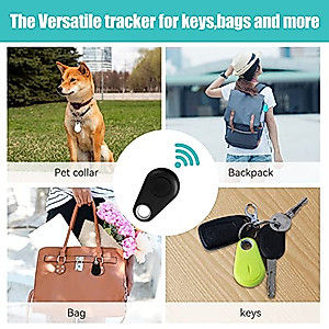 [4 Pack] Item Tracker Bluetooth Tracker Key Finder Item Locator for Kid Pet Keys Wallet All Your Things
