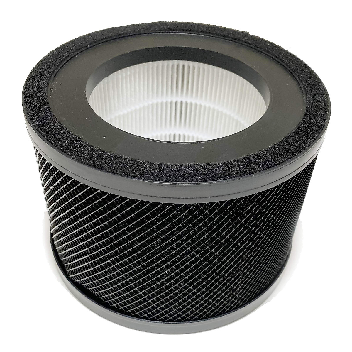 Nispira True HEPA Replacement Filter for Air Purifier, Compatible with Tao Tronics TT-AP001, 2 Packs