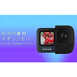 HSU Windslayer Cover for GoPro Hero 11/10/ 9 Black, Windslayer Cover Housing Frame Case, Video Noise Reduction Accessory (2 Pack)