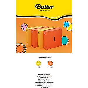 BTS - BUTTER 7" VINYL LP [LIMITED EDITION] [KPOP MARKET特典: 追加特典両面フォトカードセット] [韓国盤]