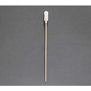 Ci Kyan 100pcs 6" Cleanroom Large Foam Over Cotton Bud Tipped Cleaning Swabs with Wooden Handle CK-FS916