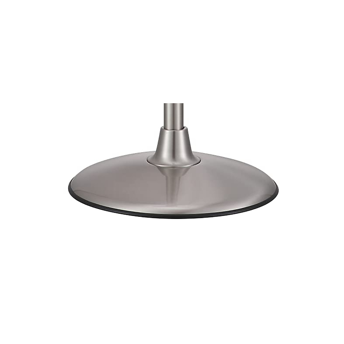 Good Housekeeping 92654-BN 16" Retro Pedestal Fan in Brushed Nickel