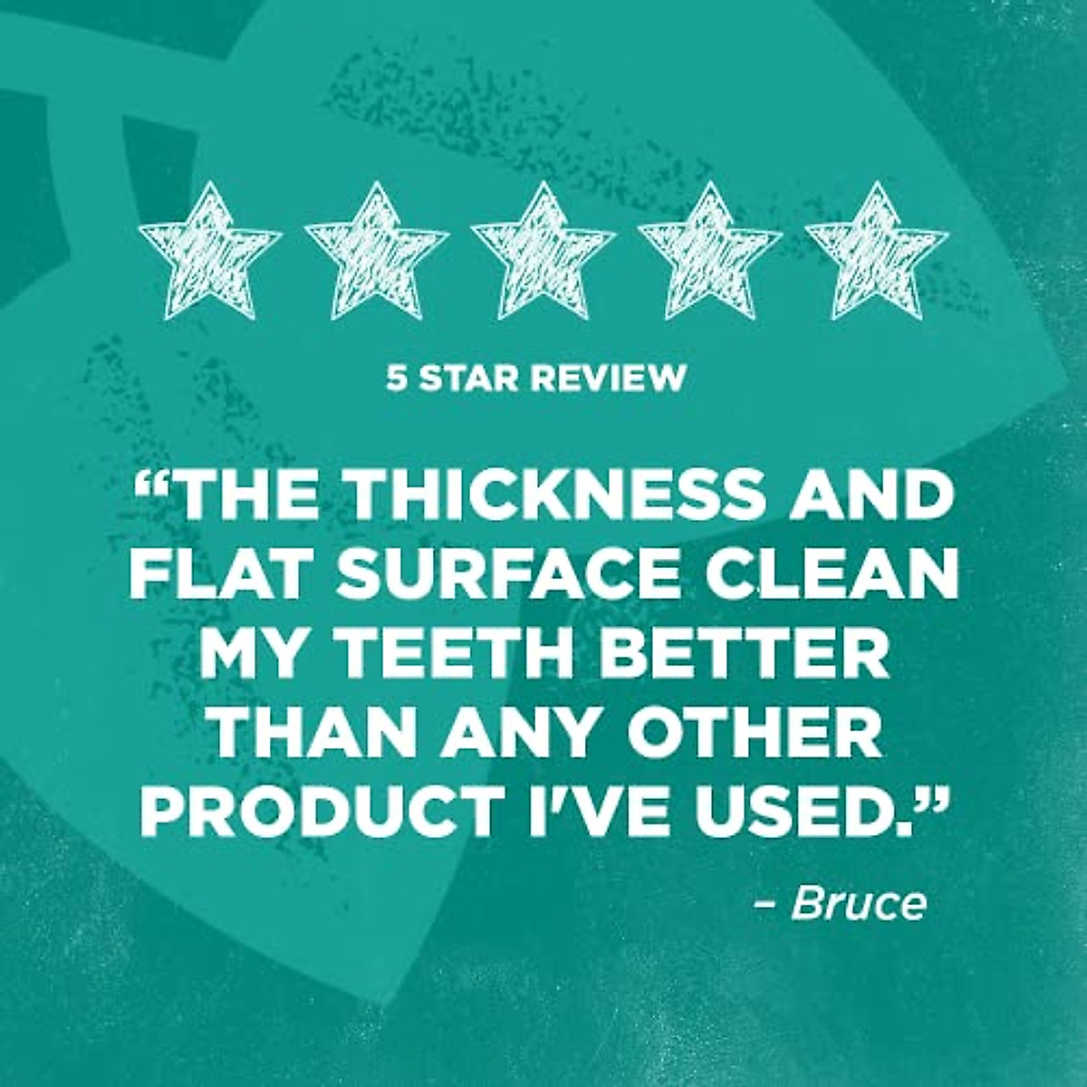 Tom's of Maine Naturally Waxed Antiplaque Flat Dental Floss, Spearmint, 32 Yards