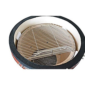 onlyfire 24" Grill Cooking Grate Fits for Weber 18501001 & 18301001 Summit Charcoal Grill and Ceramic Grills Like Kamado Joe Big Joe, X-Large Big Green Egg