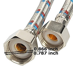 Shampoo Bowl Faucet Replacement, Salon Sink Faucet Shampoo Bowl Hose Durable Spa Hot Cold Shampoo Faucet Set, Faucet for Shampoo Sink in A Salon Shampoo Bowl Faucet Suitable for Home, Hotel, Salon