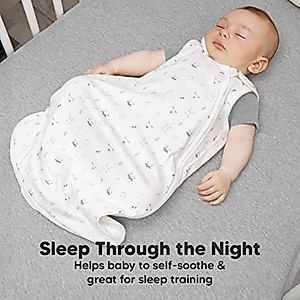 KeaBabies Baby Sleep Sack 6-12/12-18 Months - Organic Cotton Wearable Blanket Swaddle Sack, Baby Swaddle Blanket, Toddler Sleeping Sack, Transition Sleep Sacks, Baby Sleeping Bag (M (6-18M), KeaStory)