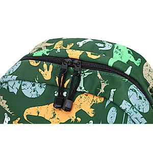 Acmebon Cute Dinosaur Children School Backpack for Boy and Girl Green