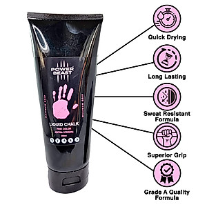 POWER BEAST Colored Liquid Chalk (Pink)