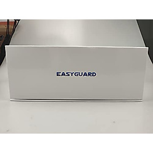 EASYGUARD EC204 2 Way car Alarm System with PKE Passive keyless Entry, Rechargeable LCD Pager Display & Remote Trunk Release, Shock Warning DC12V