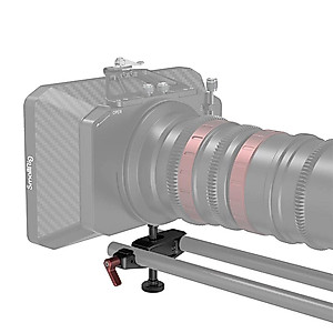 SMALLRIG 15mm LWS Rod Support for SmallRig 2660 Matte Box, Anti-Twist Design, 20.5mm Vertical Adjustment (Updated Version) - 3411