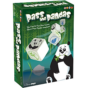 Pass The Pandas - Family-friendly activity, dice rolling game, fun party option, kids' dice game, board game for kids, strategy play, fast-paced fun