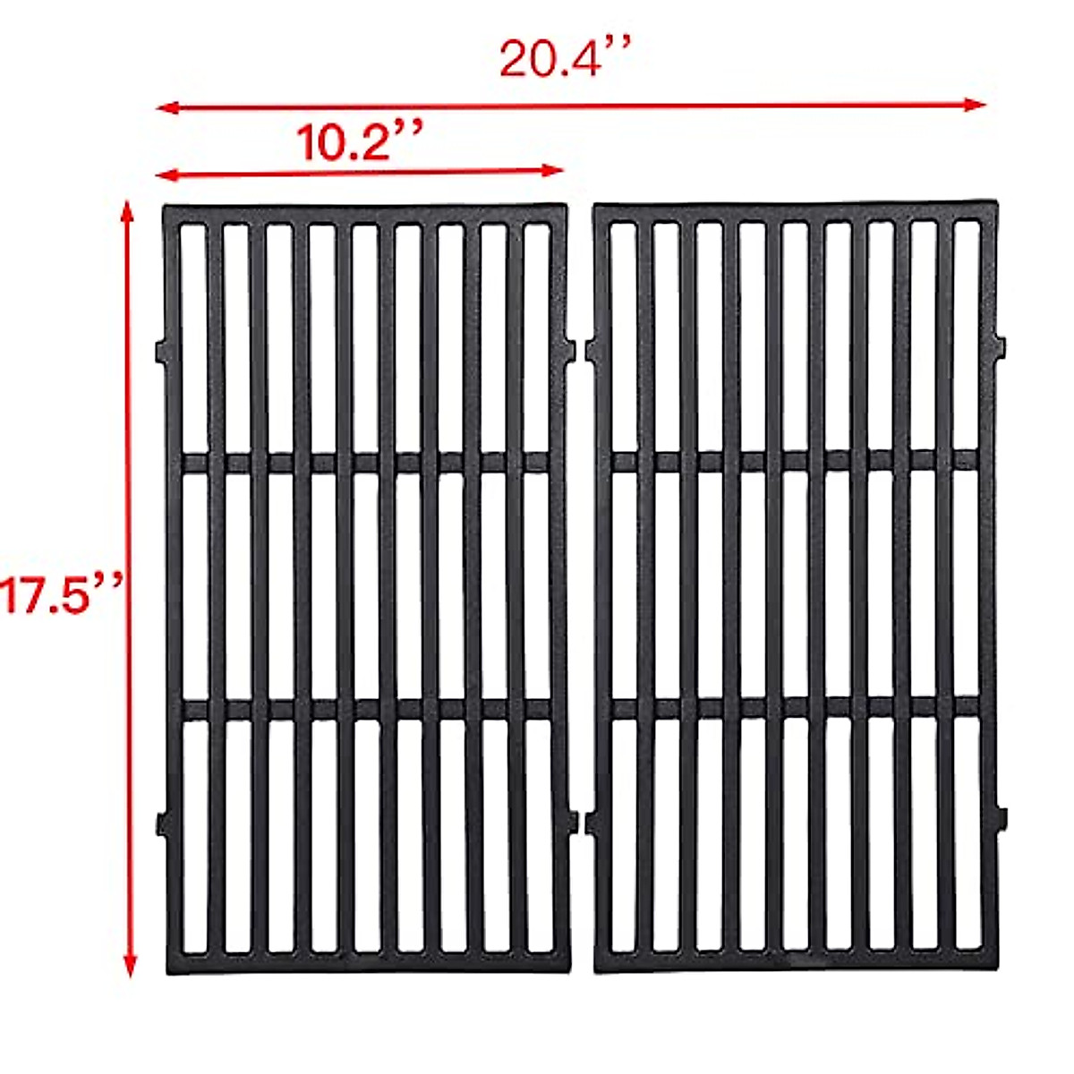 7637 Grill Grates 7635 Flavorizer Bars 69785 Burner Replacement Parts for Weber Spirit and Spirit II 200 Series Weber Spirit E-210 E-215 E-220 S-210 S-215 Spirit II E-210 II E-220 and more
