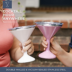 ORCA Tini 13oz Stainless Steel Martini Glass | Temperature Insulated Tumbler for Every Outdoor, Picnic, Poolside, Beach & Patio Party — Mint
